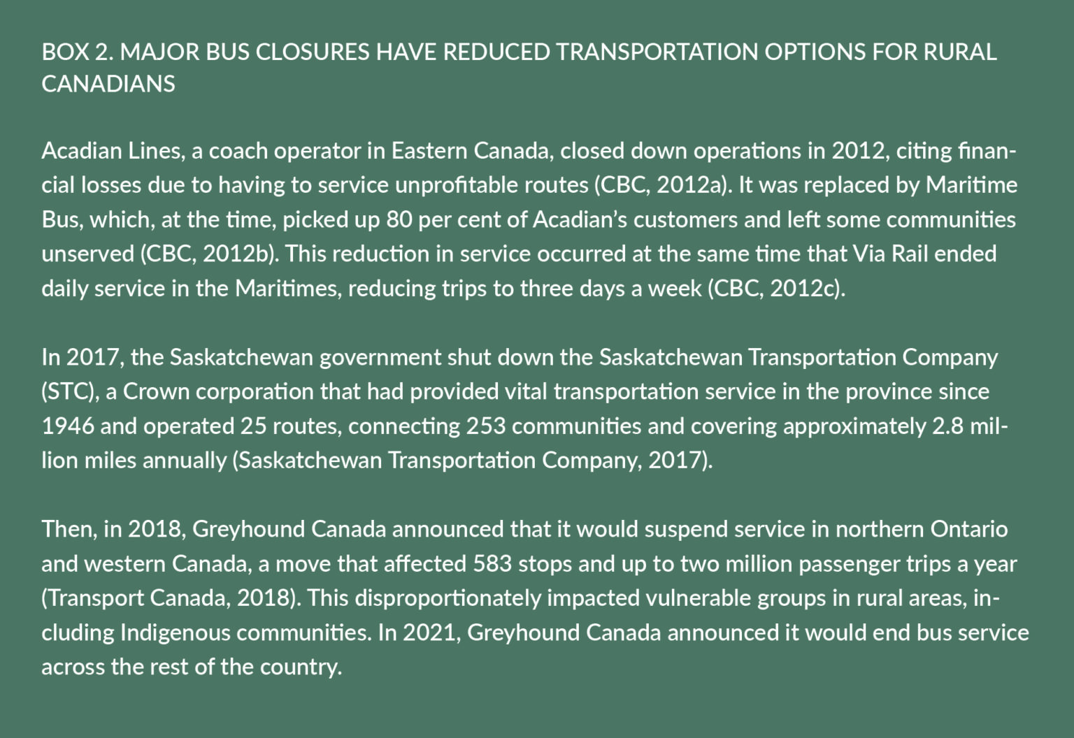 Rural Recognition: Affordable and Safe Transportation Options for ...