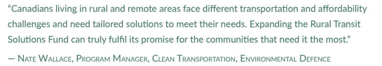 Rural Recognition: Affordable and Safe Transportation Options for ...